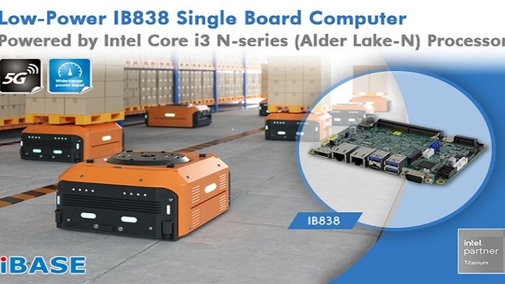 Low-Power IB838 Single Board Computer Powered by Intel Core i3 N-series ...