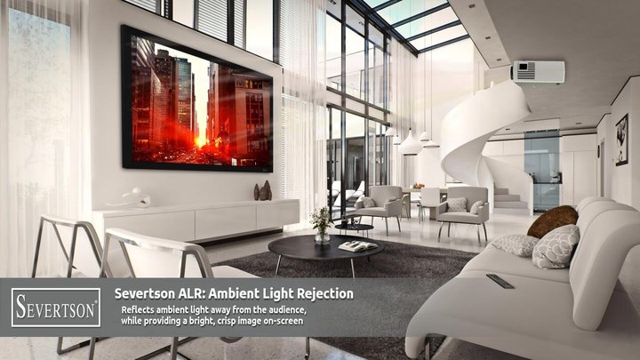 Severtson Screens unveils Ambient Light Rejection models for bright ...