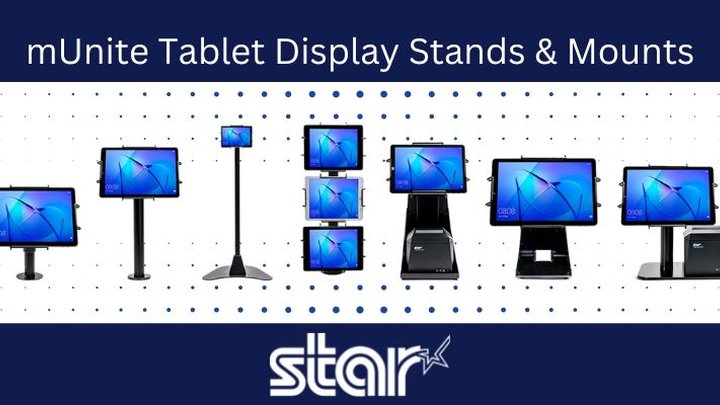 Star Micronics Extends Its Line Of Acclaimed POS Tablet Display Stands ...