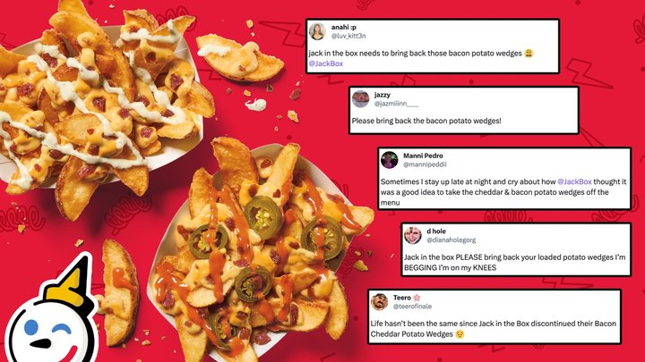 Jack in the Box menus Jack’s Sauced and Loaded Potato Wedges for ...