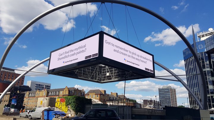 Google extends DOOH campaign in UK | Digital Signage Today