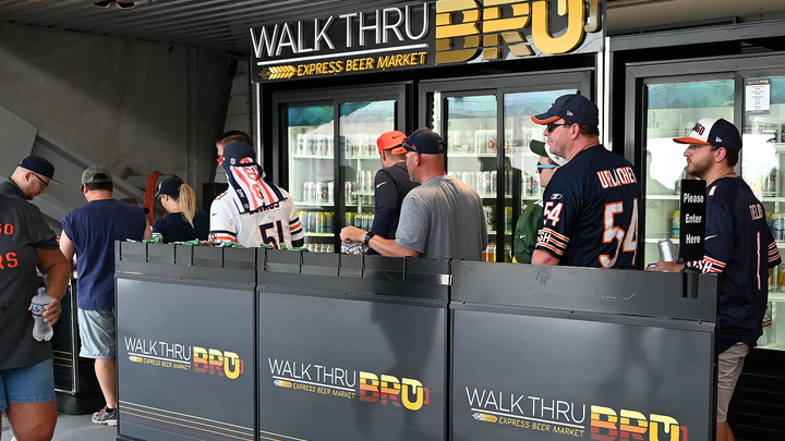 4 NFL stadiums replace portable beer stands with Aramark’s Walk Thru ...