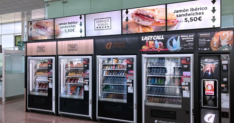 Spain ham brand debuts vending machines, digital signage at Barcelona ...