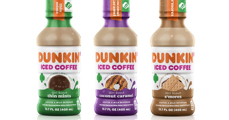 Coca-Cola teams with Dunkin' on Iced Coffee Girl Scout beverages ...
