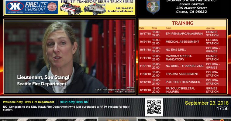 Digital signage helps firefighters save lives | Digital Signage Today