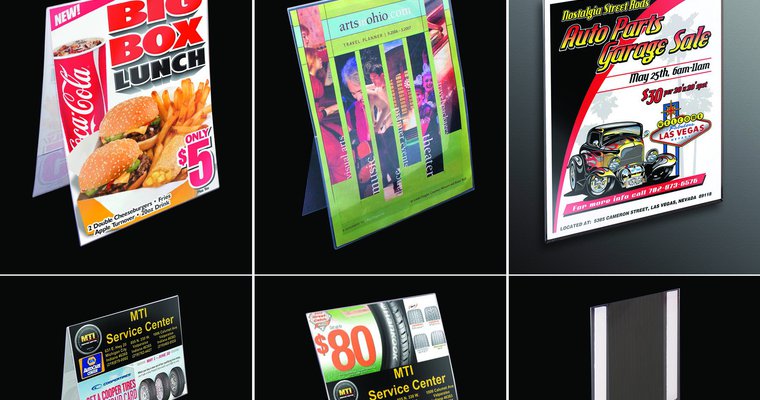 Display Promotional Signage with Flexible, Cost-effective New Slim Line ...