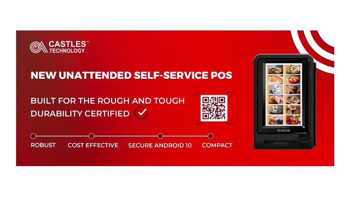 Castles Technology announces S1U2 unattended payment device for vending ...