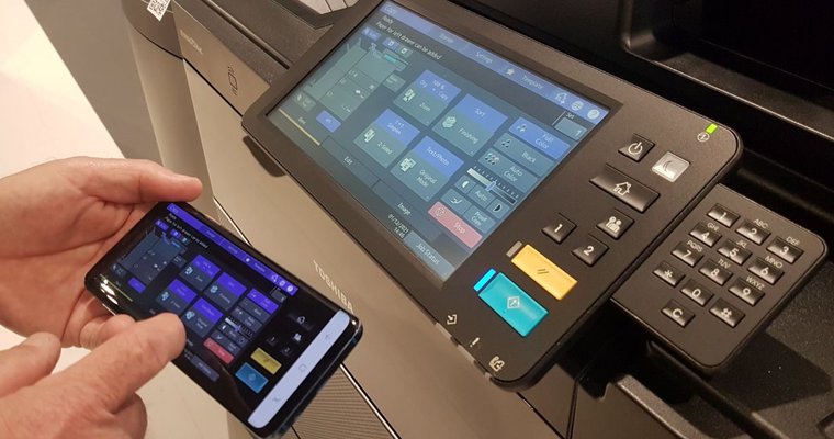 Toshiba introduces touch-free app for multifunction printers | Coping ...