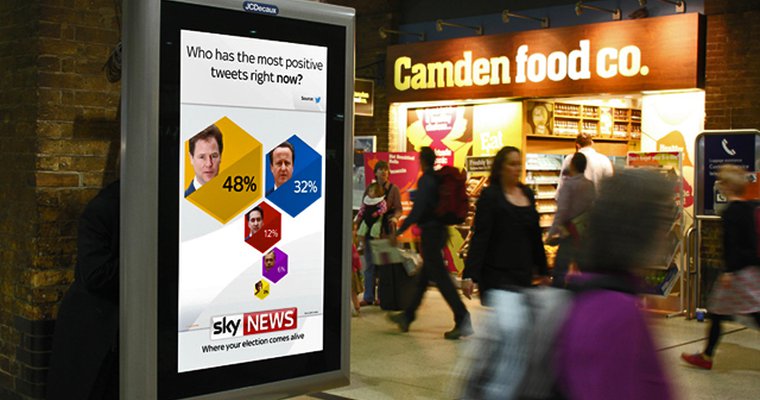 Digital signage brings real-time opinion polling to UK election ...