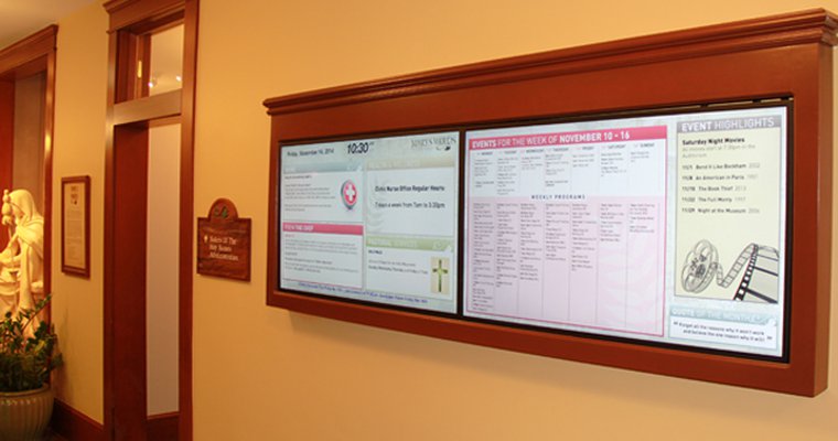 Oregon retirement community goes high-tech with digital signage ...