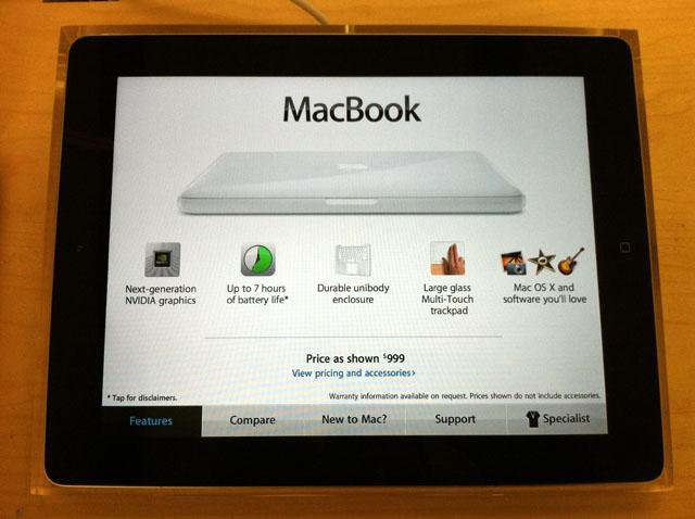 Apple using iPad as kiosk | Kiosk Marketplace