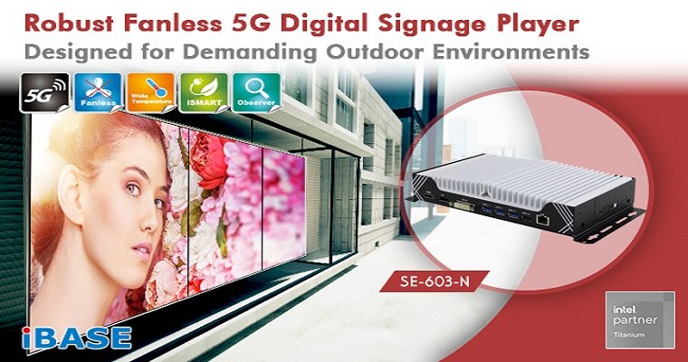 Robust Fanless 5G Digital Signage Player Designed for Demanding Outdoor ...