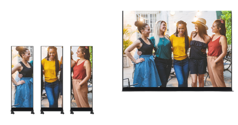 The LED Studio unveils first all-in-one, wireless, mobile LED poster ...