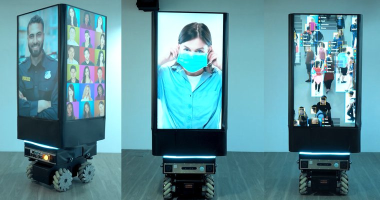 RoboAds intros digital signage kiosk robot | Digital Signage Today