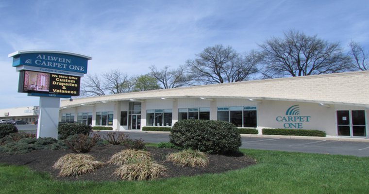 Digital signage selling carpet | Digital Signage Today