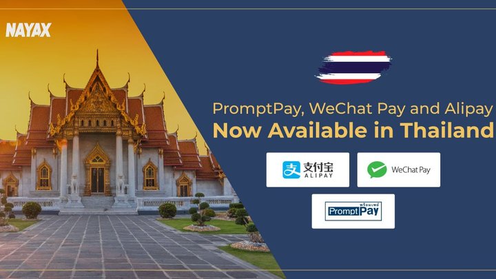 Nayax teams with Ksher to support Alipay, WeChat Pay , PromptPay in Thailand | Kiosk Marketplace