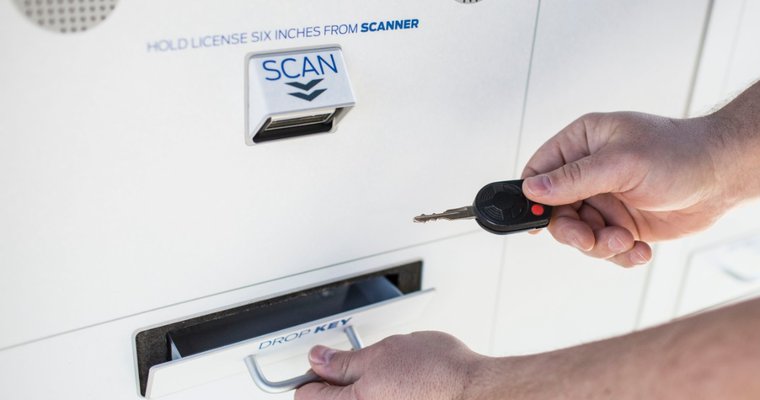 Ford teams with Panasonic to test vehicle key kiosks | Kiosk Marketplace