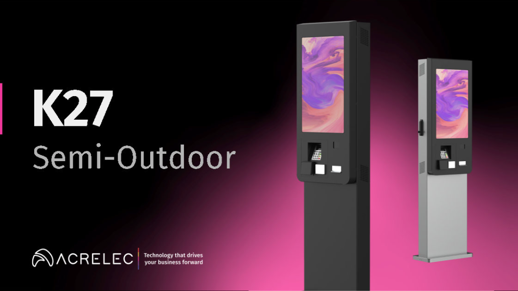 K27 Semi-Outdoor Self-Service Kiosk - ACRELEC | Kiosk Marketplace