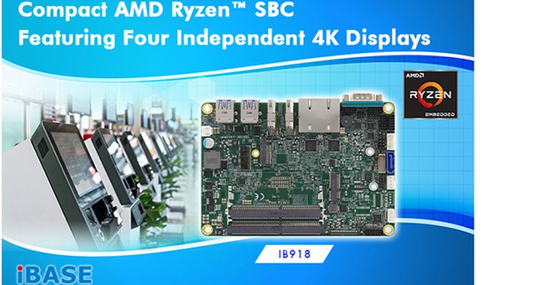 Compact AMD Ryzen™ SBC Featuring Four Independent 4K Displays | Digital Signage Today