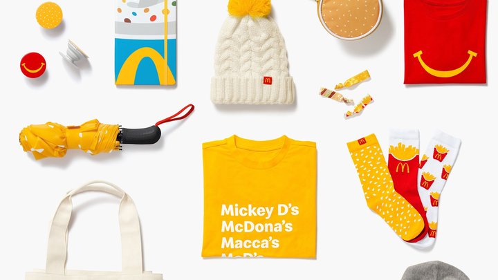 McDonald's dives deeper into branded merch with dedicated website | QSR Web