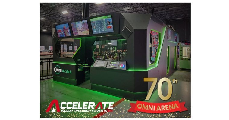 VR Omni Arena comes to Chicago go-karting venue | Vending Times