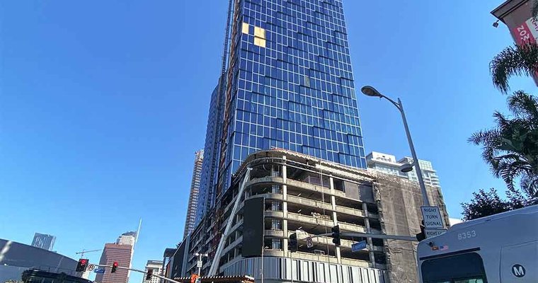 SNA Displays building 50-foot high video wall in downtown LA | Digital ...