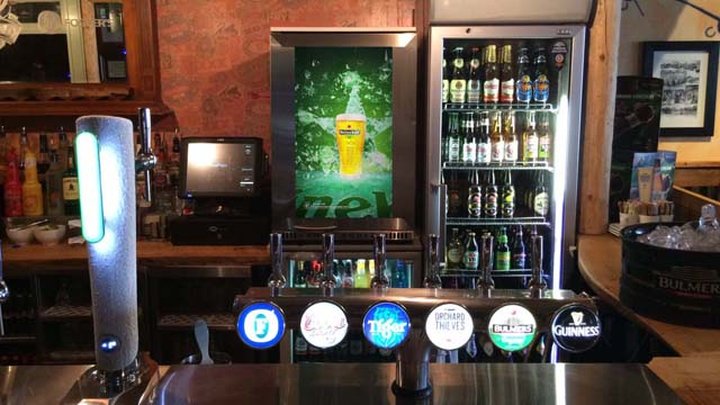 Digital signage coolers creating engagement for Heineken in UK ...
