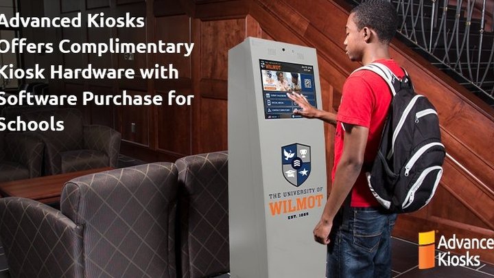 Advanced Kiosks intros multipurpose kiosk for schools | Kiosk Marketplace