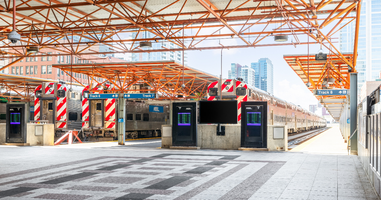 Chicago Metra closes ticket windows, offers vending machines | Kiosk ...