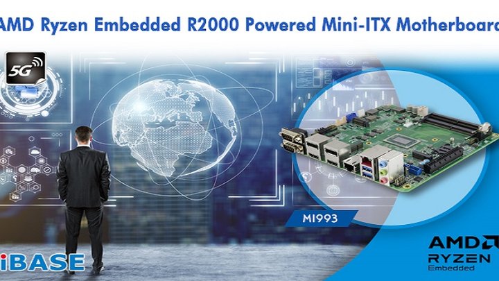 AMD Ryzen Embedded R2000 Powered Mini-ITX Motherboard | Digital Signage ...
