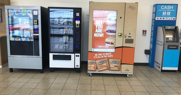 Kepak, PG Group Vending intro Hot Vend Kiosk with burgers | Kiosk ...