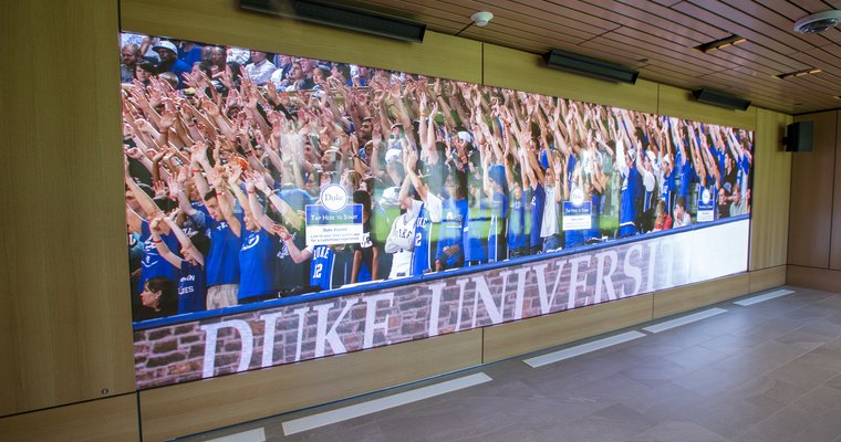 Duke University upgrades with digital signage | Digital Signage Today