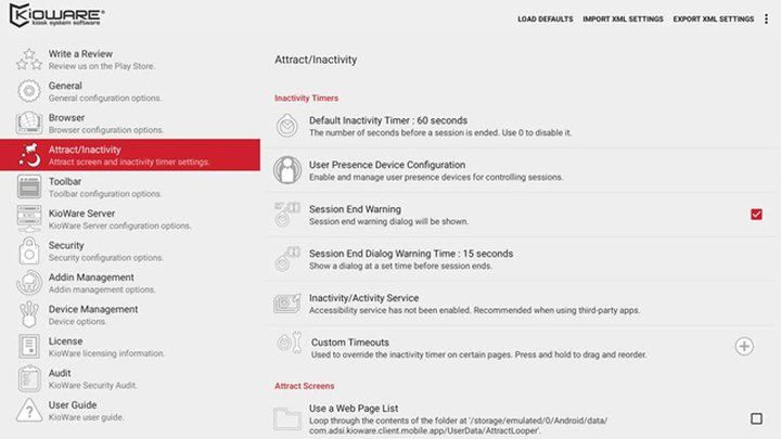 KioWare updates Android kiosk software with attract screen looper ...