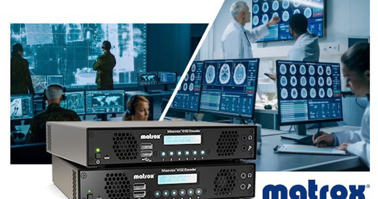 Matrox dual 4K encoders boast streaming options | Digital Signage Today