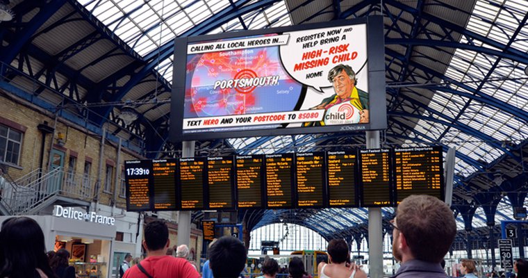 National digital signage campaign launches to promote Child Rescue ...