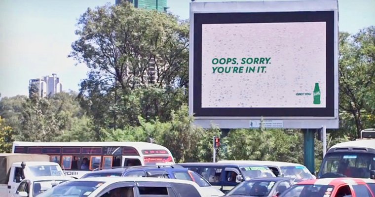'Bill the Billboard' cracks wise for Sprite | Digital Signage Today