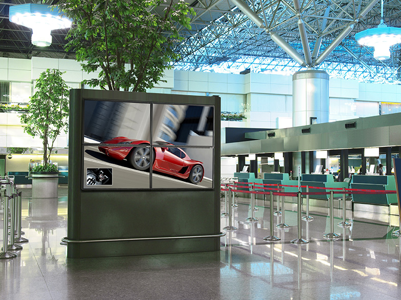 Full Service Video Wall Mount with Quick Release for Large Format ...