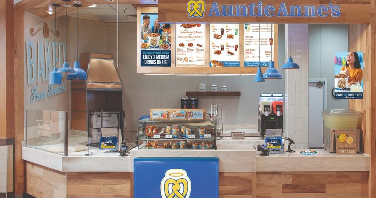 Restaurant group opens dual-branded Auntie Anne's, Cinnabon unit | QSR Web