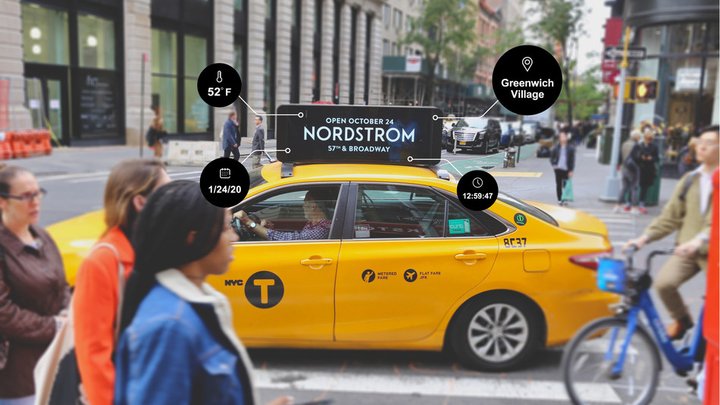 Curb Taxi Media offering DOOH taxi network | Digital Signage Today
