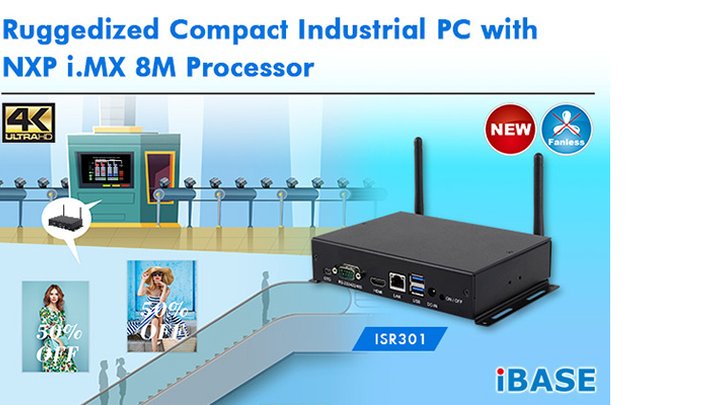 Ruggedized Compact Industrial PC with NXP i.MX 8M Processor | Digital ...
