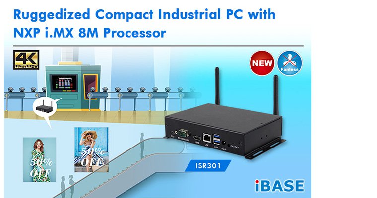 Ruggedized Compact Industrial PC with NXP i.MX 8M Processor | Digital ...