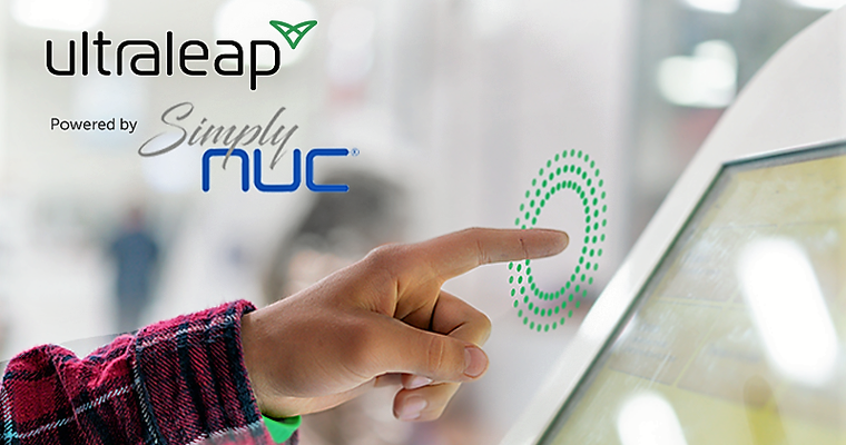 Ultraleap partners with Simply NUC on touch-free interaction tool | Digital Signage Today
