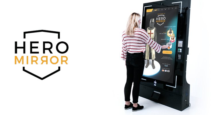 'HeroMirror' augmented reality photo booth marks 3 years | Kiosk ...