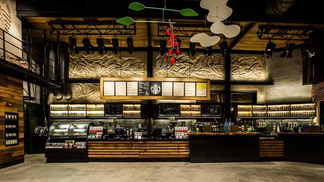 A look at Starbucks' new interactive store design at Disney World ...