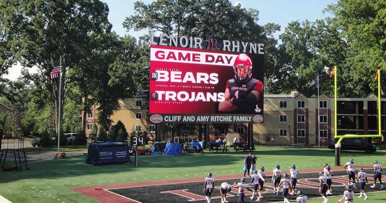 Lenoir-Rhyne University launches digital makeover in sports venues ...