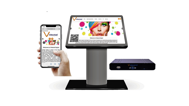 Videotel Digital introduces hands-free screen control | Kiosk Marketplace