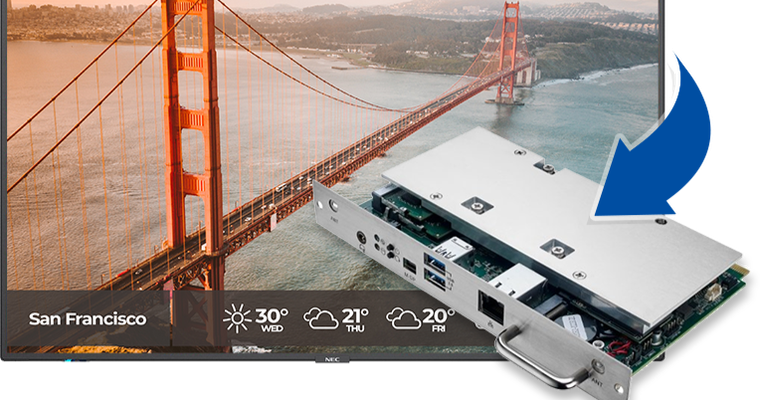 Sharp/NEC, SpinetiX offer ready-to-use digital signage solution | Digital Signage Today