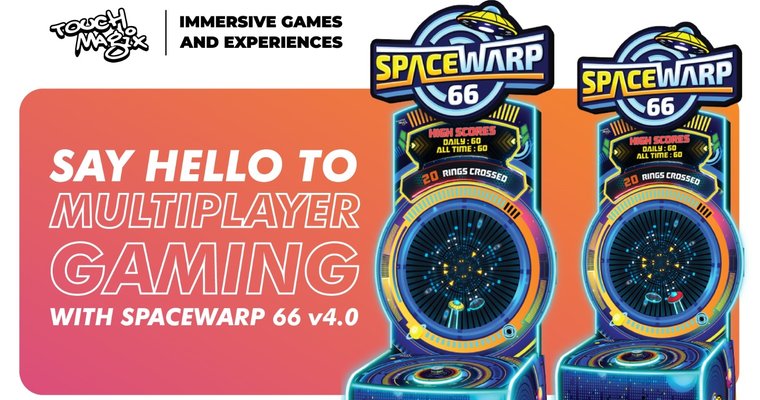 TouchMagix offers multiplayer gaming for Space Warp 66 | Vending Times