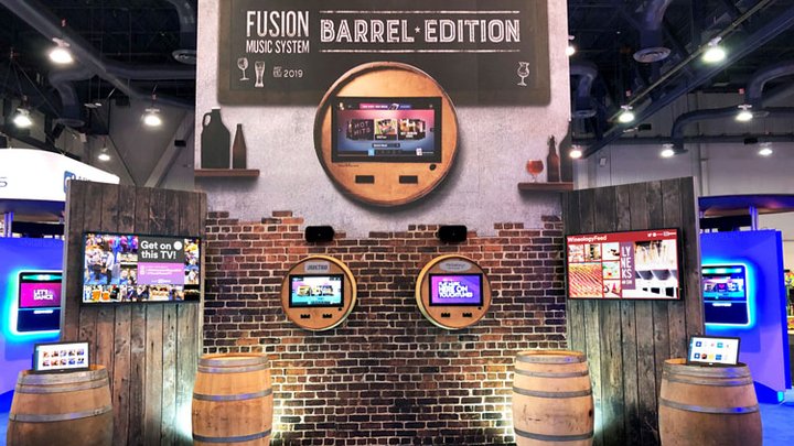 TouchTunes Debuts Customizable Fusion Music System Barrel Edition ...