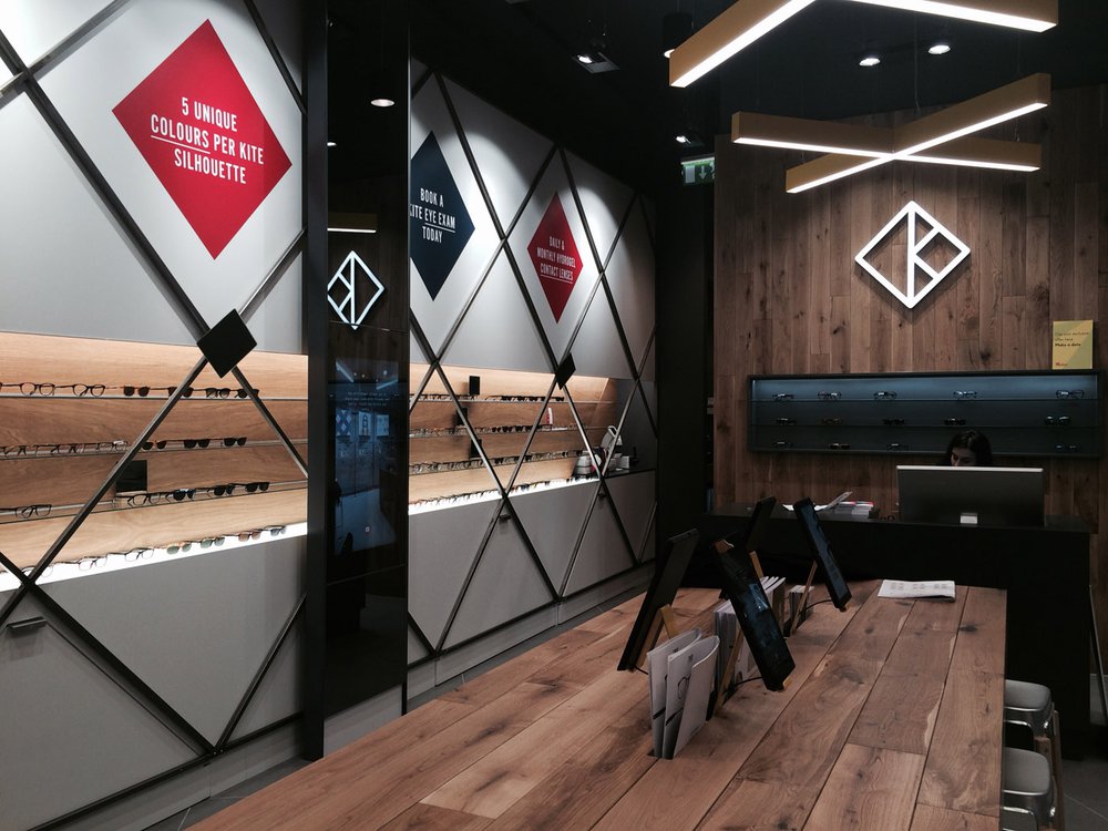 Optical store installs mirrored touchscreen that encourages online ...